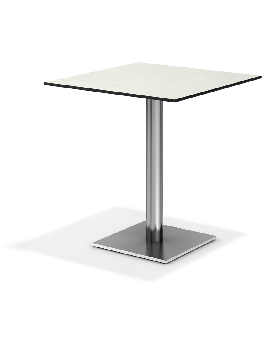 Centre Square Pedestal Table